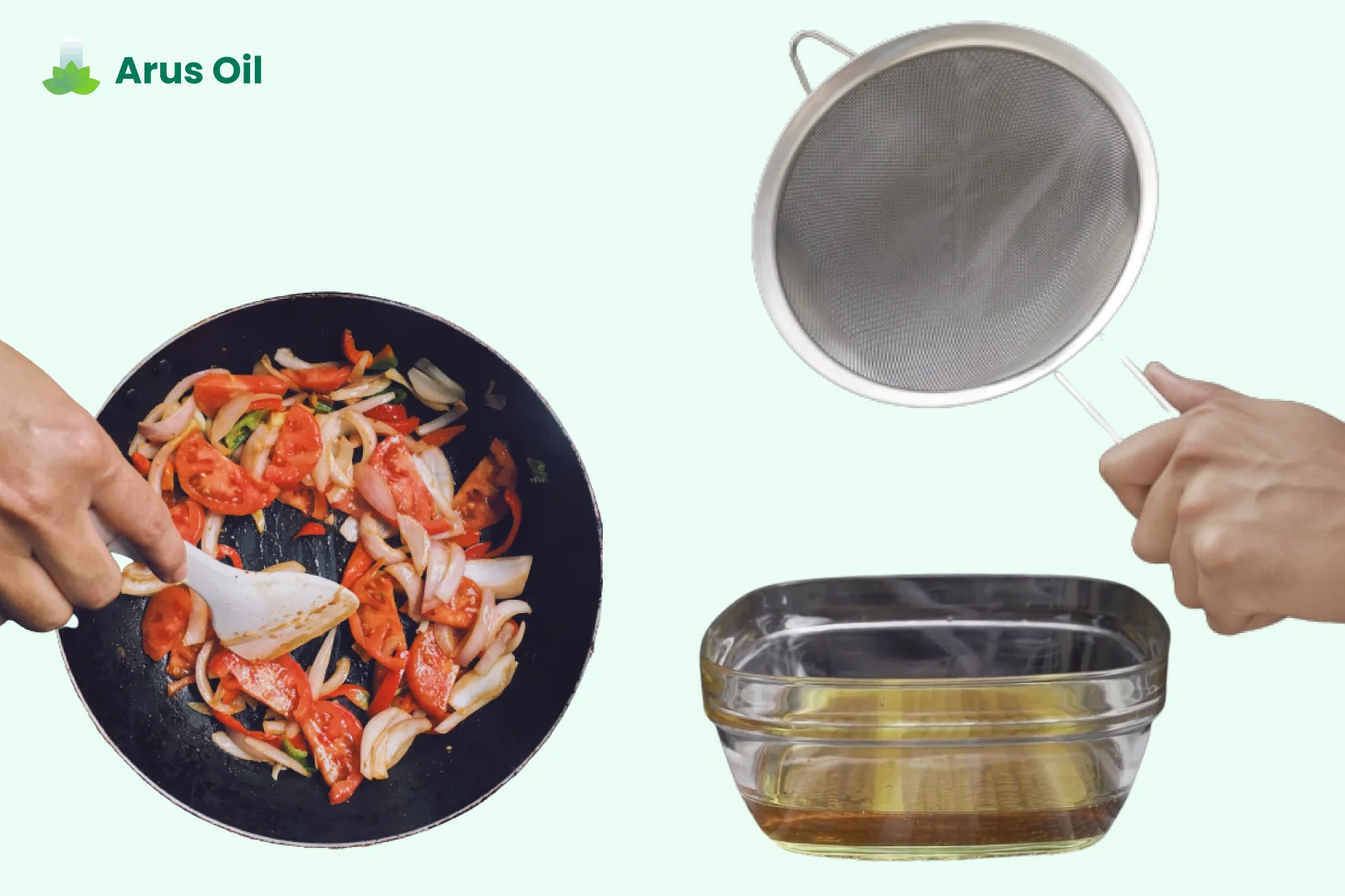 Step 2 – Store Used Cooking Oil